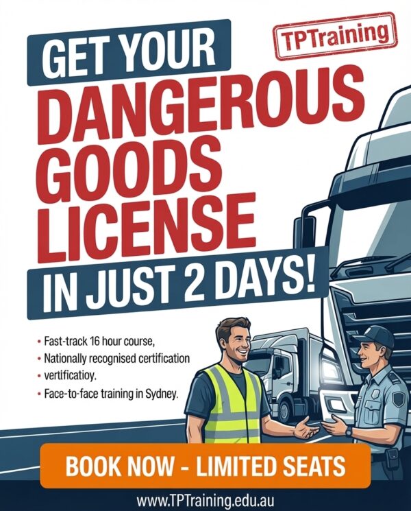 Dangerous Goods Driver’s License Course - TP Training